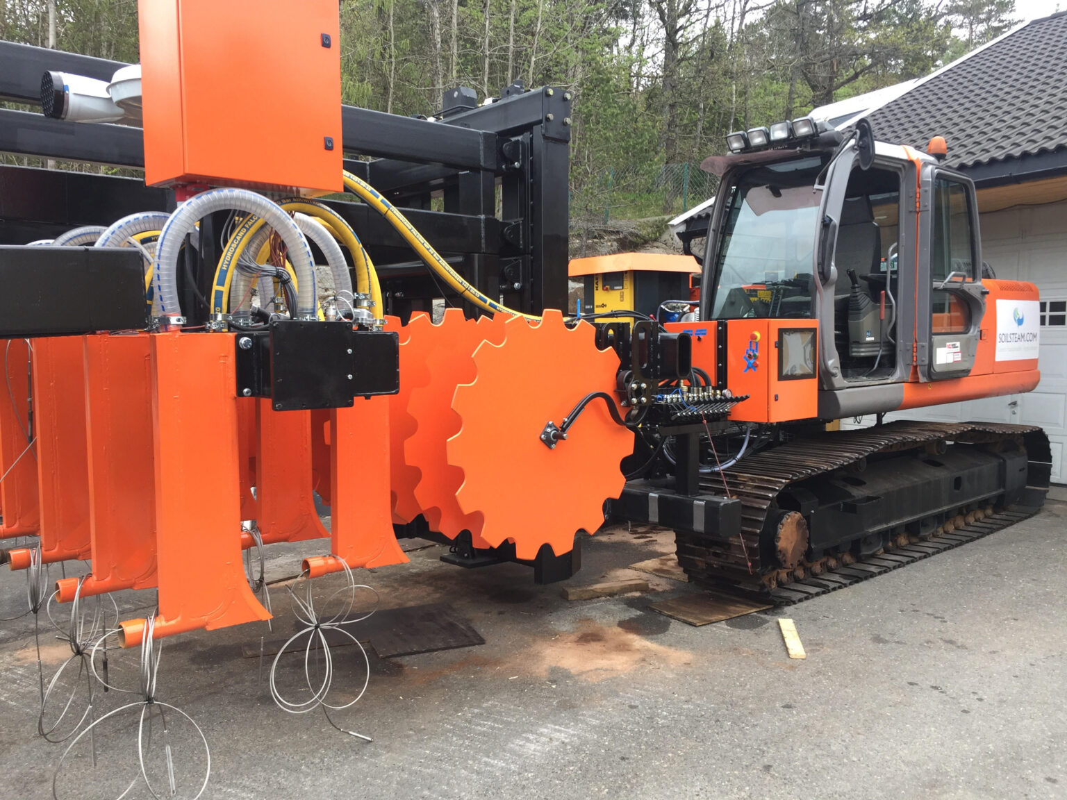 Building of the soilprep400 automatic soil steamer - SoilSteam ...